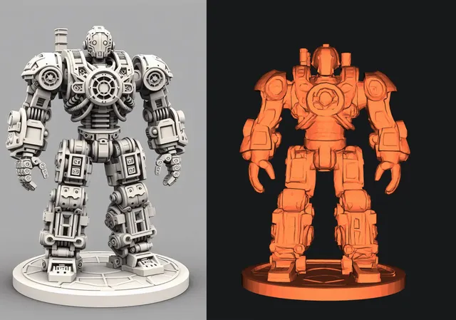 Clockwork Giant by Figurecraft | Download free STL model | Printables.com