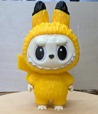 Labubu Pikachu cute by Eddie Hugo | Download free STL model ...