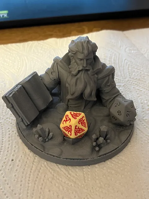 Make of Dungeon Master D20 Stand by Kandúr | Download free STL model ...