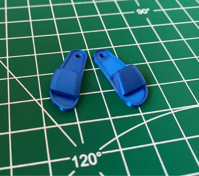 Make of Slipper keychain by mb | Download free STL model | Printables.com