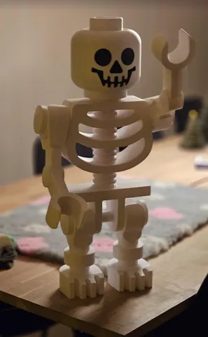Mega Brick Skeleton (10:1 scale) by Julia Ebert | Download free STL ...