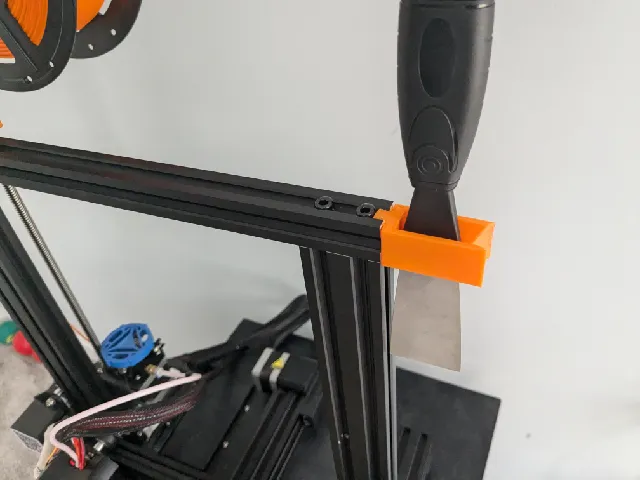 Make of Bed Scraper Holder - Ender 3 / V2 by TheTremendousDuo ...