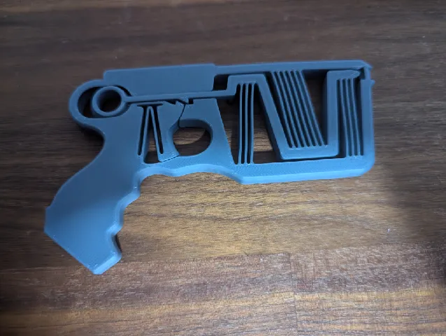 Compliant Mechanism Disk Gun by steve smith | Download free STL model ...