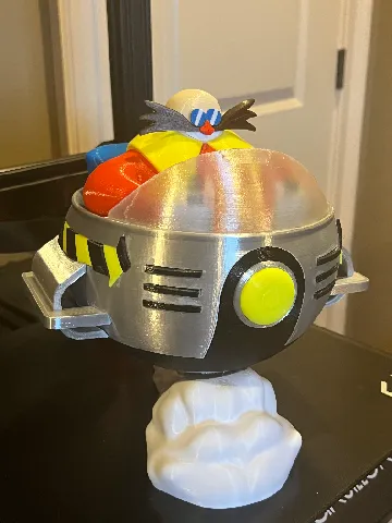 Dr Eggman (Robotnix) - Classic by reddadsteve | Download free STL model ...