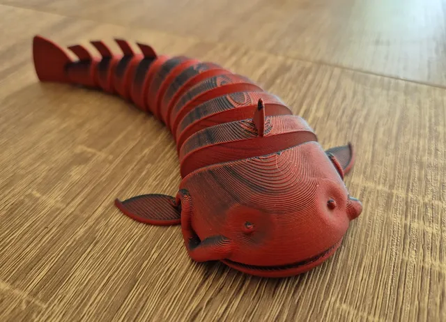 Make of Articulated Catfish by Ilse W | Download free STL model ...