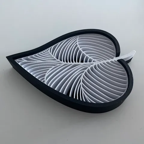 Leaf soap dish with improved STL files by DP design | Download free STL ...