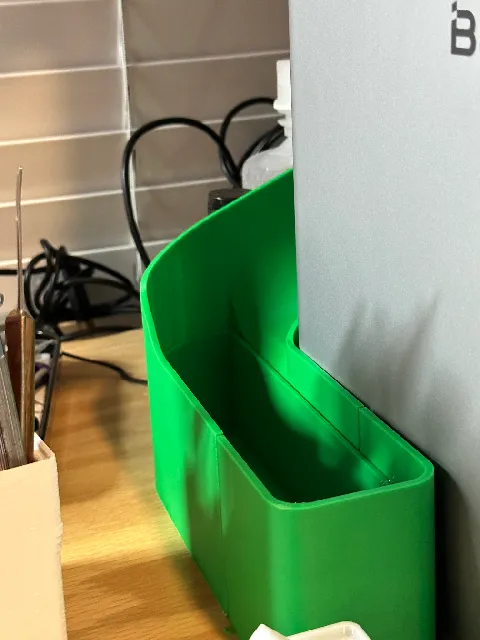 Make of Bambu Lab X1-Carbon Poop Shoot removable bucket by The Flying ...