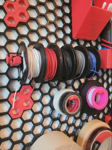 Mini Wire Spool Holder for Honeycomb Storage/HSW by Snares | Download ...