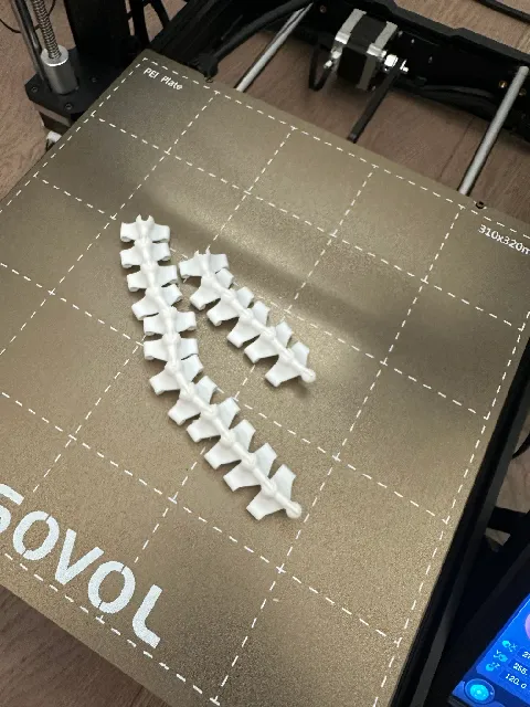 Make of Cable Chain ( SPINE ) for SOVOL SV06 3d printer extruder cable ...