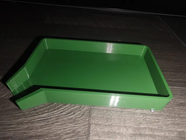 Customizable Small Parts Funnel Tray by zapta | Download free STL model ...