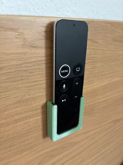 Make of Apple TV remote holder by powl31 | Download free STL model ...