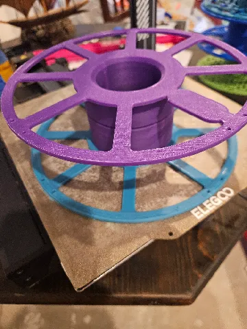 Bambu Lab FAST print reusable Spool by AlexMu | Download free STL model ...