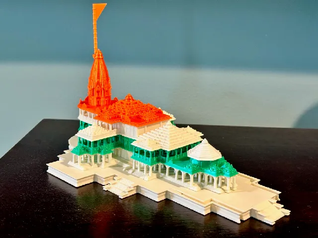 Make of [New Version!] Ayodhya Ram Temple - No Supports Required! Easy ...