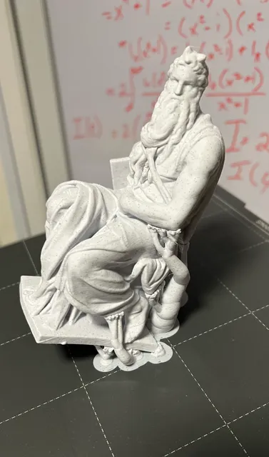 Make of Moses by Michelangelo by DrakousIero | Download free STL model ...