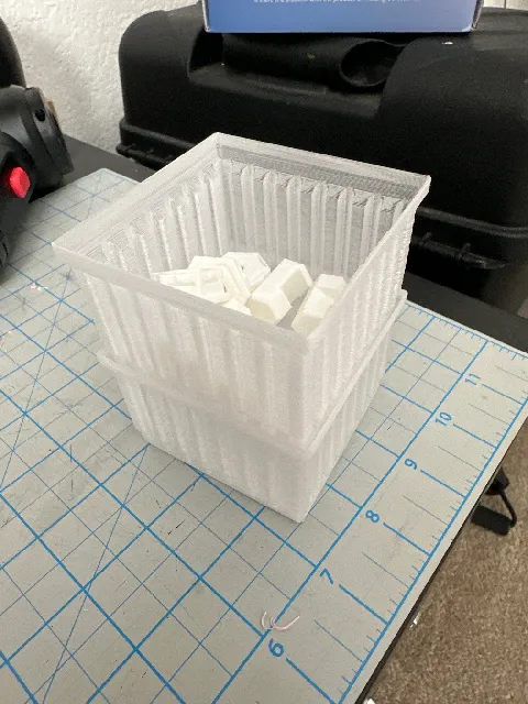 Make of Stackable Container - Vase Mode by AD White | Download free STL ...