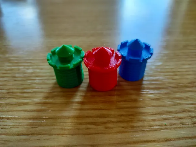 Stacking Castle Score Markers by tjdesign | Download free STL model ...
