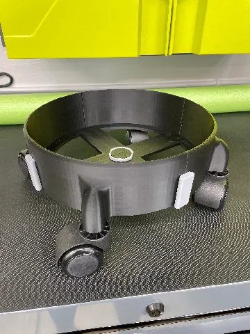 5 Gallon Bucket Caster Wheel Base by J.werbs | Download free STL model ...