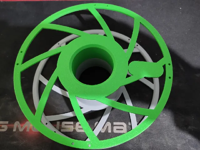 Make of Bambu Labs Splined Spool (and ReSpooling spool) by karl ...
