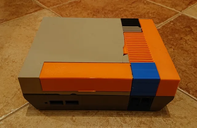 NES Frontloader replica Shell by RetroGameRevival | Download free STL ...