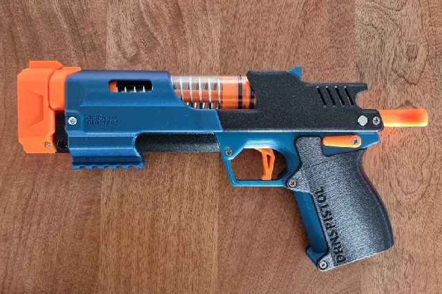 Dan Pistol Short Dart Blaster by Orion Blasters by OUT OF DARTS ...