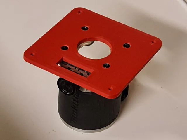 Makita Router Table Adaptor by Nottub | Download free STL model ...
