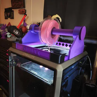 Creality K1 Max Riser Spoolholder combo by deadsix | Download free STL ...