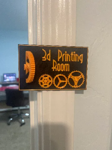 3D Print Room Sign by MikeL | Download free STL model | Printables.com