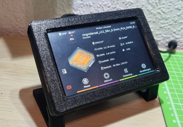 Klipper Screen with Raspberry Pi 4B and OSOYOO 5 inch DSI screen by ...