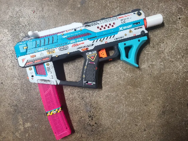 SCAR barrel (or faux barrel) X-Shot Fury-X _silencer style_ by Corvus ...