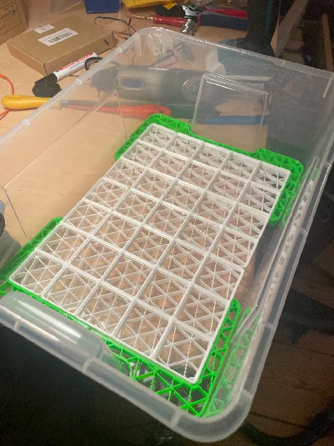 Make of Gridfinity adapter for Ikea Samla box 11l by Bob837 | Download free STL model ...