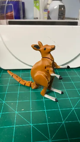 Articulated Kangaroo by kida | Download free STL model | Printables.com