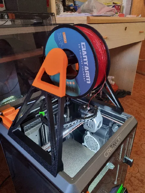 Make of Creality K1 & K1C top mounted filament spool holder (new ...