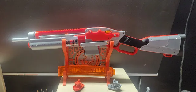 SLAB - Silly's Lever Action Blaster (Nerf Homemade) by Sillybutts | Download free STL model ...