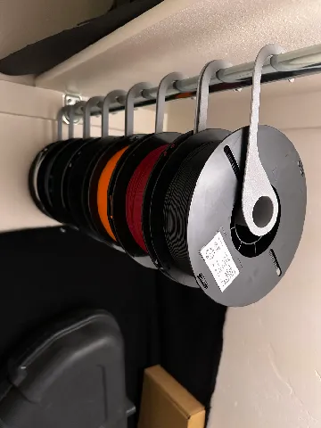 Filament Storage Hanger by WesYarber | Download free STL model ...