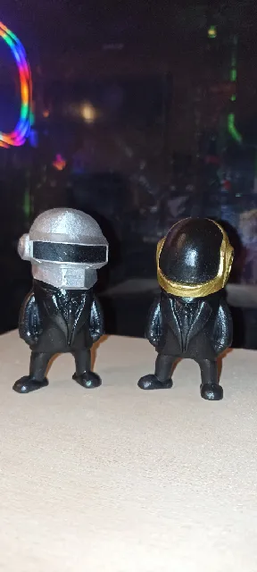 Make of Daft Punk Bobblehead (Diorama) by in3D | Download free STL ...