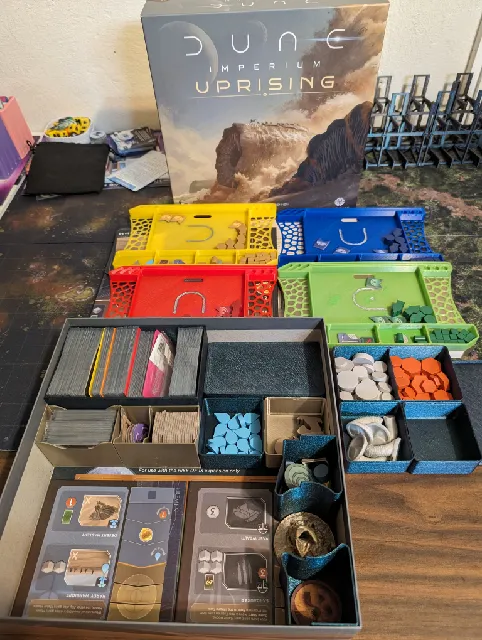 Make of Dune Imperium Uprising - Insert and Player Boards by ampoliros ...