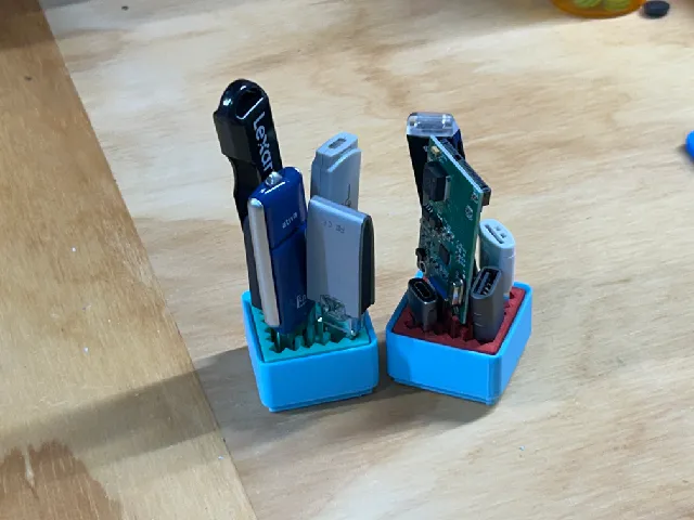 Gridfinity USB Key Holder by Joshua Hogendorn | Download free STL model ...