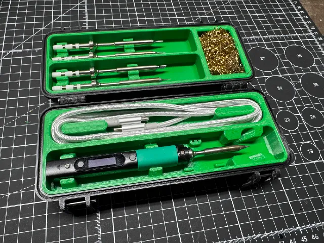 Make of Pinecil, TS100, TS101, TS80 & TS80p Case with options, Stand ...