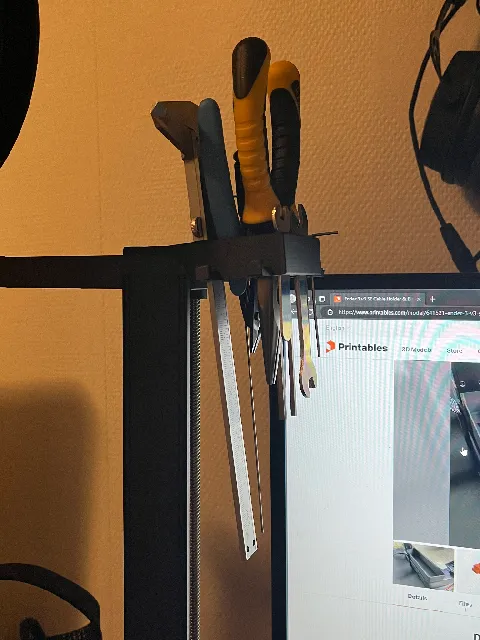 Make of Ender 3 V3 SE Tool Holder - Remix by Jesper Senger | Download ...