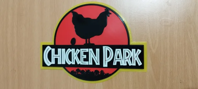 Make of Chicken Park separated colors by JPdesign | Download free STL ...