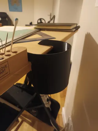 Desk Trash Bin clamp by Old Lady | Download free STL model | Printables.com