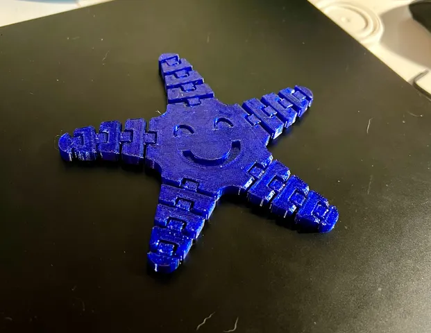 Articulated Starfish by David Naguib | Download free STL model ...