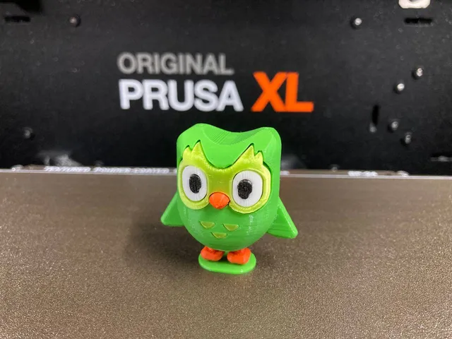 Make of Duo Owl from Duolingo App by Felix | Download free STL model ...