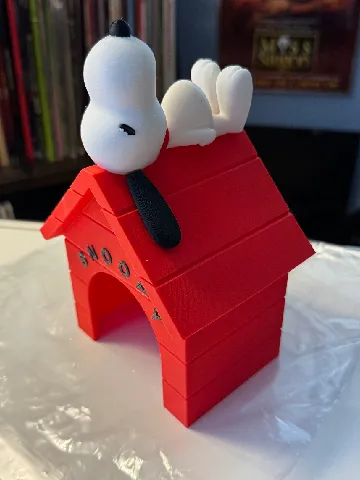 Snoopy by reddadsteve | Download free STL model | Printables.com