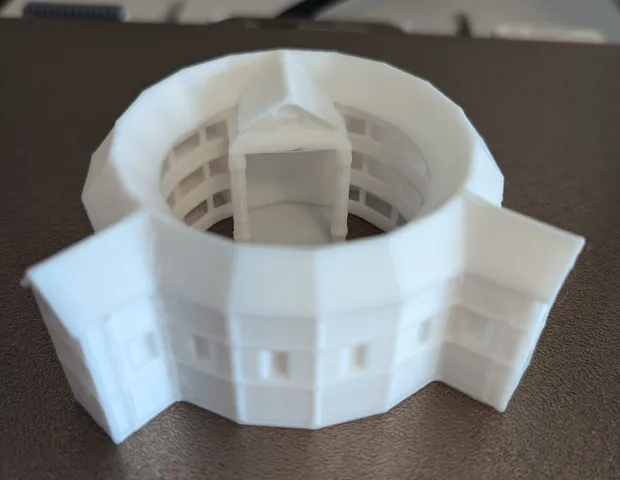Shakespeare globe theatre! by Dragon | Download free STL model ...