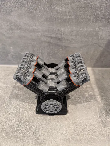 V90 8 Cylinder Engine (v60 4 cylinder) by Bootjevaarder | Download free ...