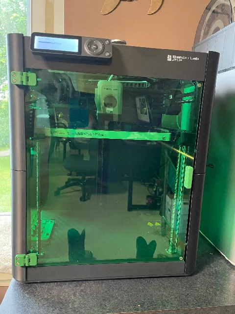 Make of Bambu Lab P1P - "Vision" Enclosure by JoeC | Download free STL ...