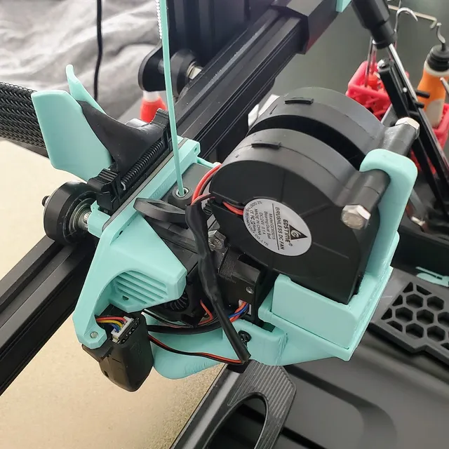 Make of Sleek Sprite Extruder Ribbon Cable Strain Relief by glittalogik ...
