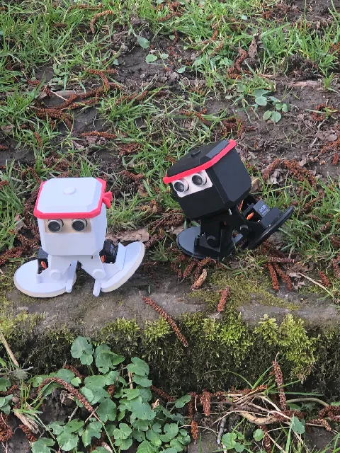 Make of Otto Ninja Starter robot by Pritt | Download free STL model ...