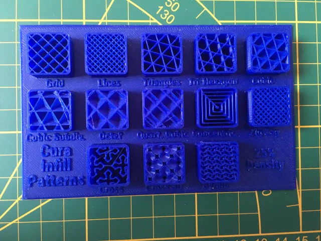 Cura Infill Patterns Display Models por Lyl3 | Descargar modelo STL ...